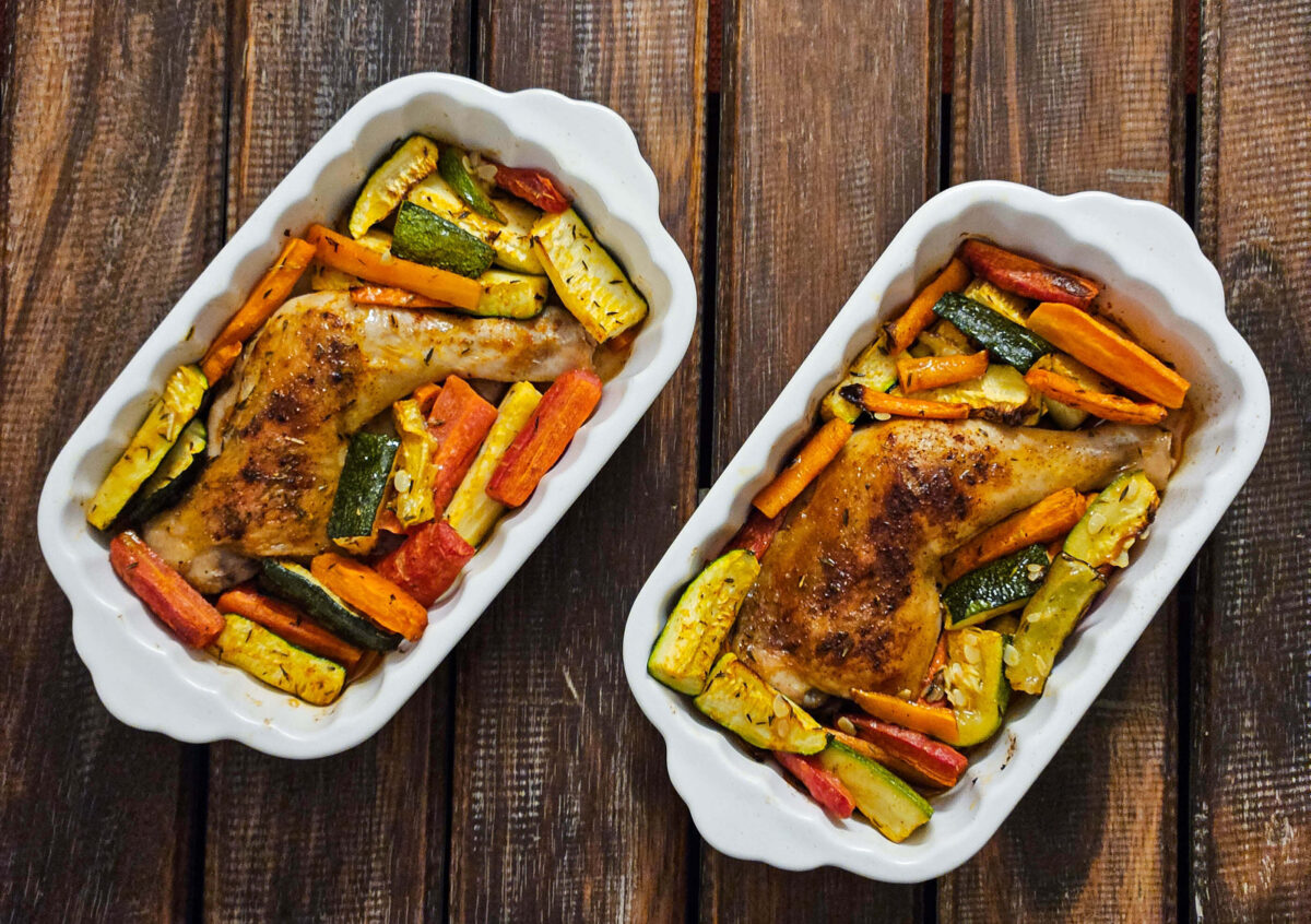 Easy Oven Baked Chicken - A minimal prep weeknight meal
