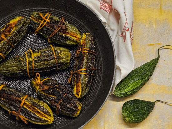 Stuffed Bitter Gourd - Maharashtrian-style recipe - Taste of Kuchaman
